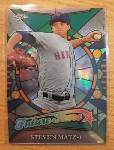 2016 TOPPS CHROME FUTURE STARS STEVEN MATZ #12 NEW YORK METS | eBay