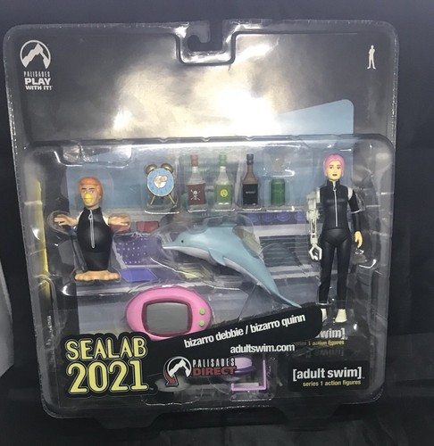 Palisades Adult Swim Action Figure Sealab 2021 Exclusive BIZARRO DEBBIE ...