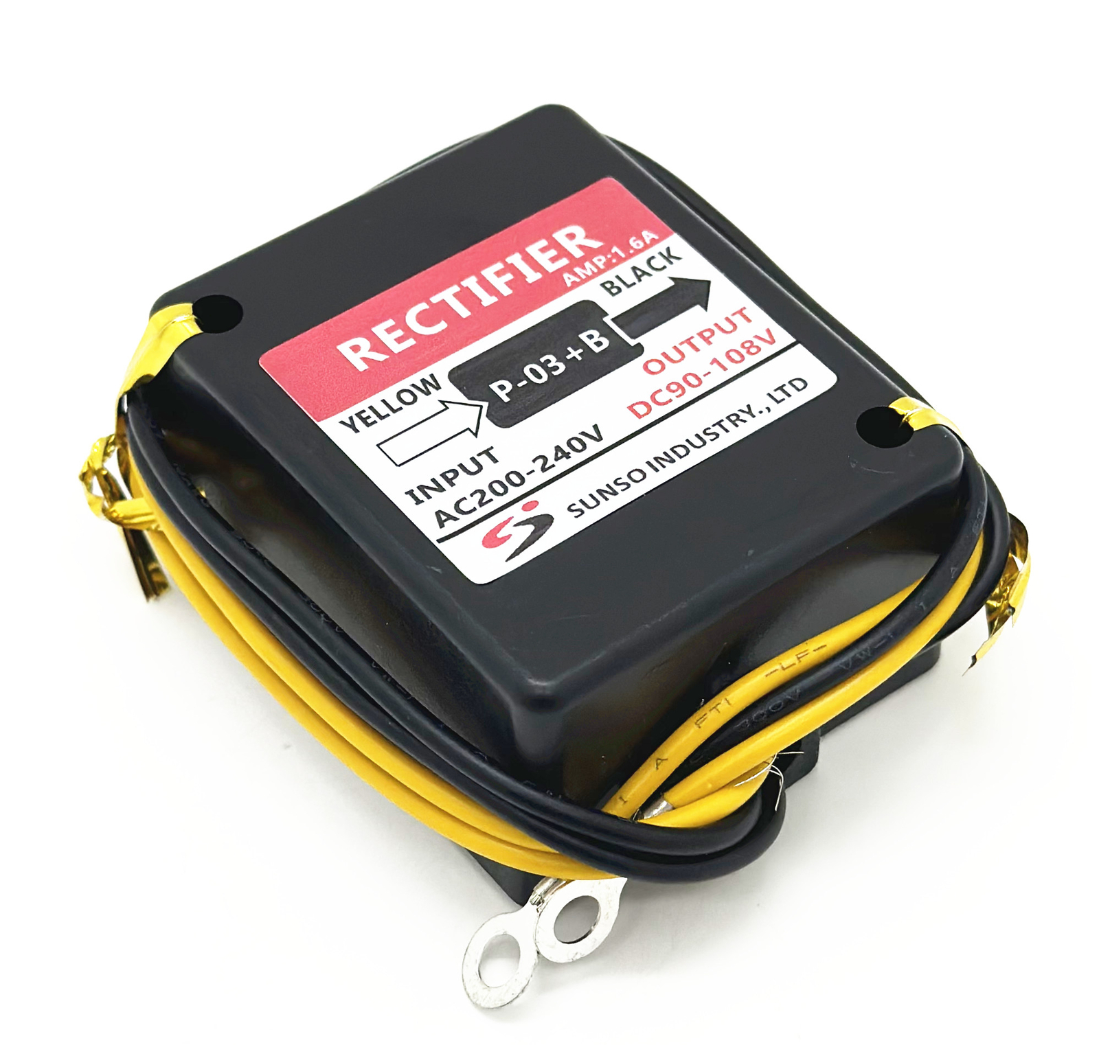 SUNSO RECTIFIER P-03+B AC200~240V DC90~108V brake Rectifier module | eBay