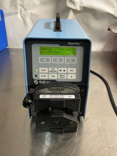 PureTeC SCILOG VARIABLE SPEED PRECISION PERISTALTIC PUMP Tandom 1081 ...