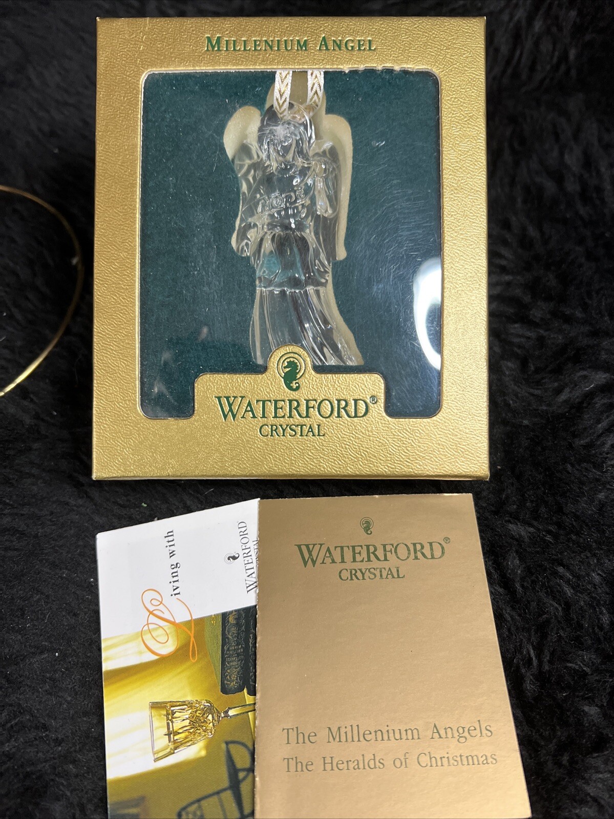 Waterford Crystal Millenium Angel 1999 Ornament Angel Of Hope 1st Edition In Box | eBay
