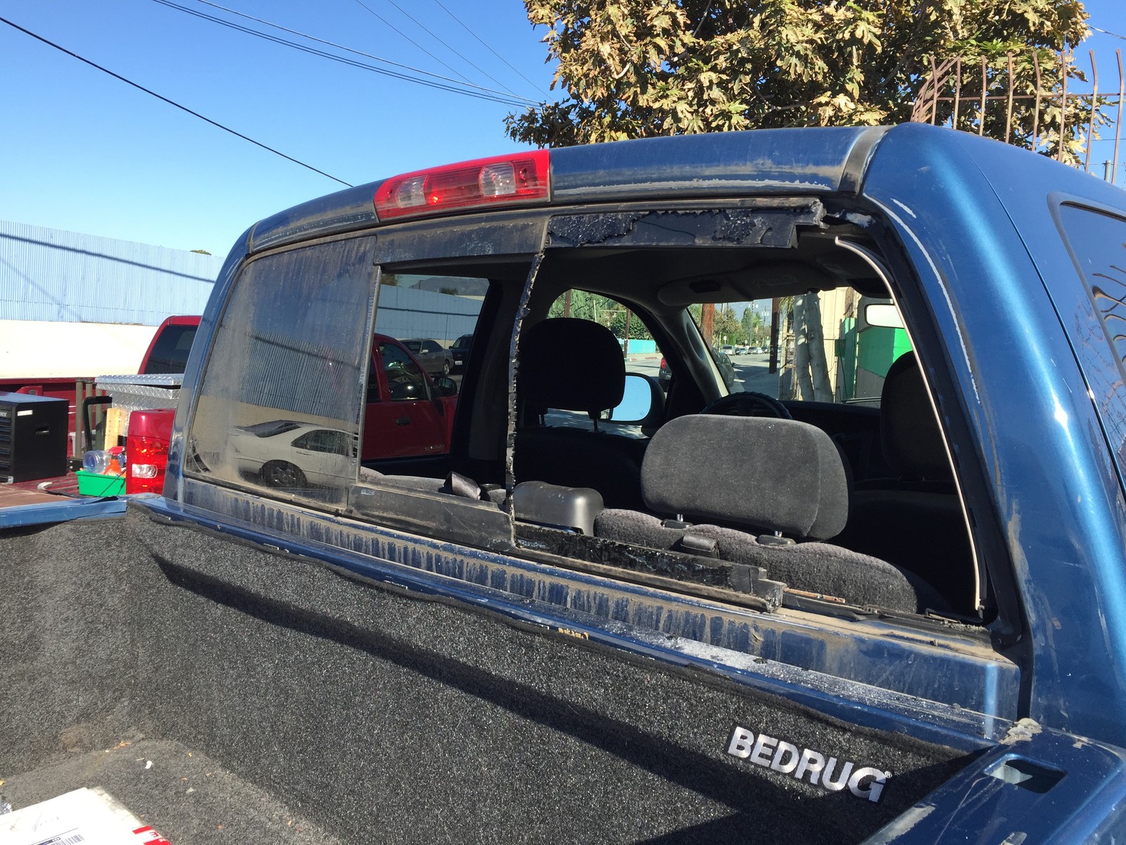 Fits 02-08 Dodge Ram 1500 03-09 2500 3500 Sliding Back Window Glass ...