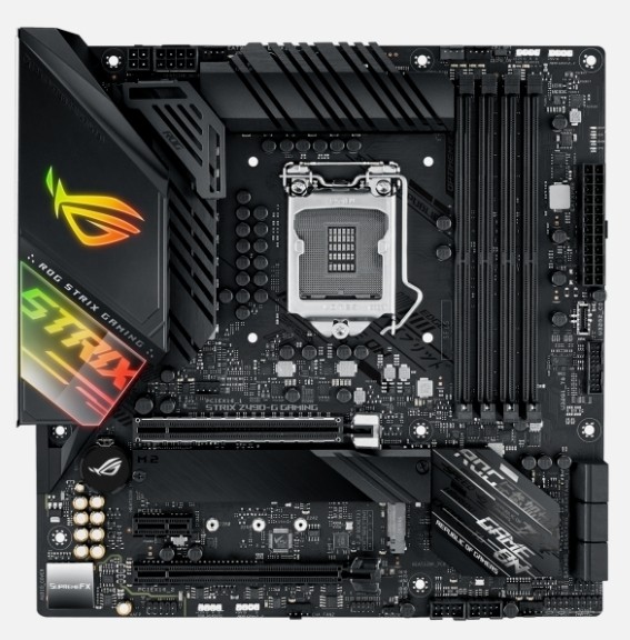 ASUS ROG STRIX Z490-G GAMING LGA 1200 Micro ATX Intel Motherboard Used ...