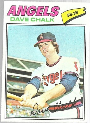 1977 Topps Dave Chalk 315 Anaheim Angels Baseball Card | eBay
