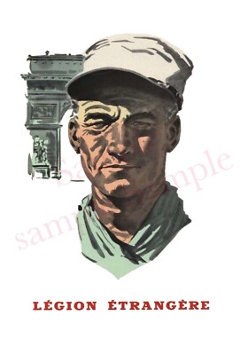 French Foreign Legion. A4 Poster. | eBay UK
