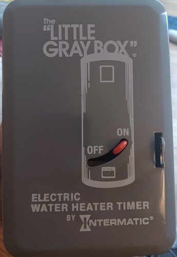 LITTLE GRAY BOX HOT WATER HEATER TIMER | eBay