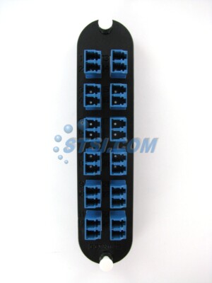 Corning CCH-CP24-A9 Fiber Optic Adapter Panel, 12 LC SM Duplex USED ...