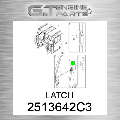 2513642C3 LATCH fits INTERNATIONAL TRUCK (New OEM) | eBay
