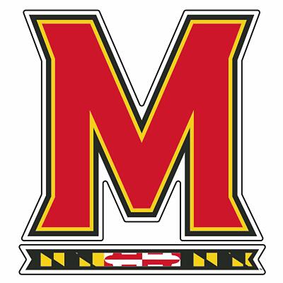 UNIVERSITY OF MARYLAND Terrapins Large Maryland Flag Decal | eBay