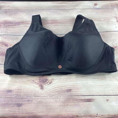 Lane Bryant Livi Active Sports Bra Size 46DD Black | eBay