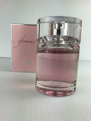 Hugo Boss Femme Women Parfum Spray 2.5 oz 75 ml New Bottled Damage Box ...