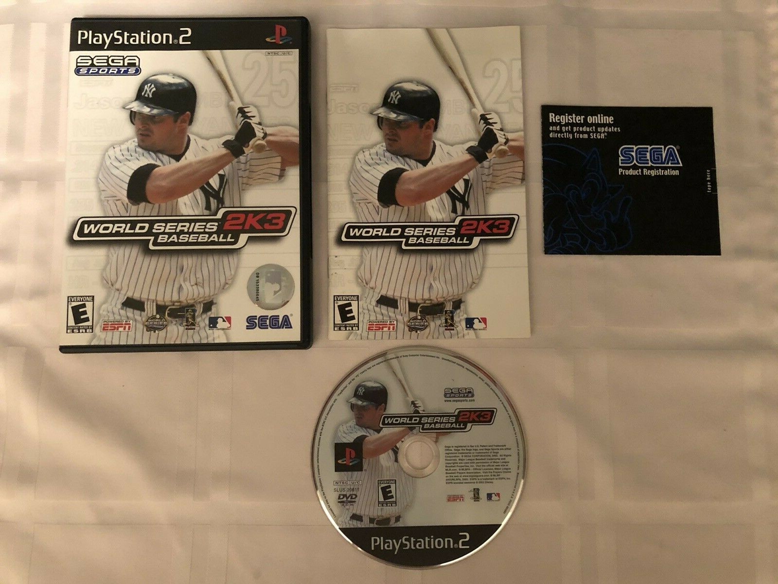 World Series Baseball 2K3 (Sony PlayStation 2, 2003) - Complete CIB ...