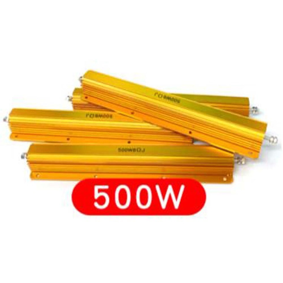 RX24 Golden Aluminium Load Resistor Wirewound 0.1 Ohm-15 KOhm 5W-500W ...