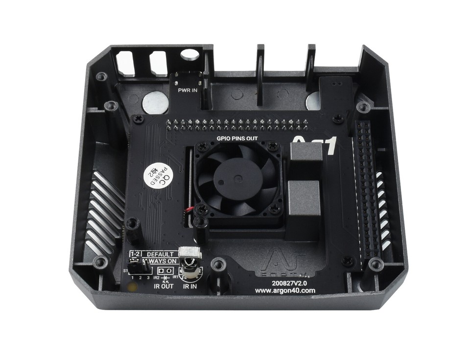 Waveshare Argon One Aluminum Case for Raspberry Pi 4 Power Button ...