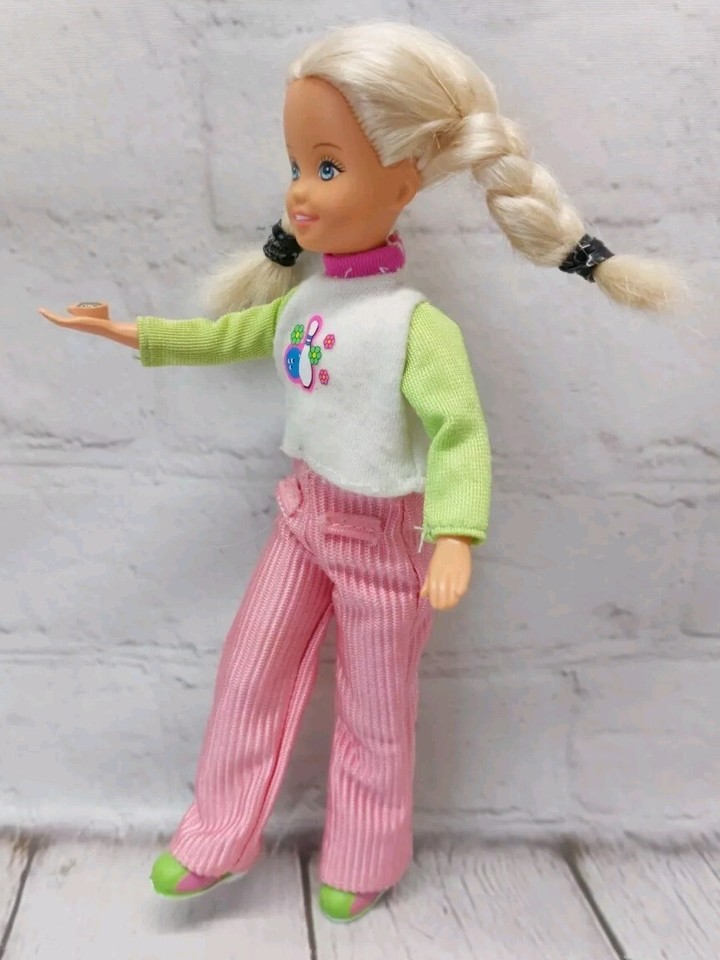Vintage Bowling Party Stacie Doll 90s Mattel Barbie Incomplete | eBay