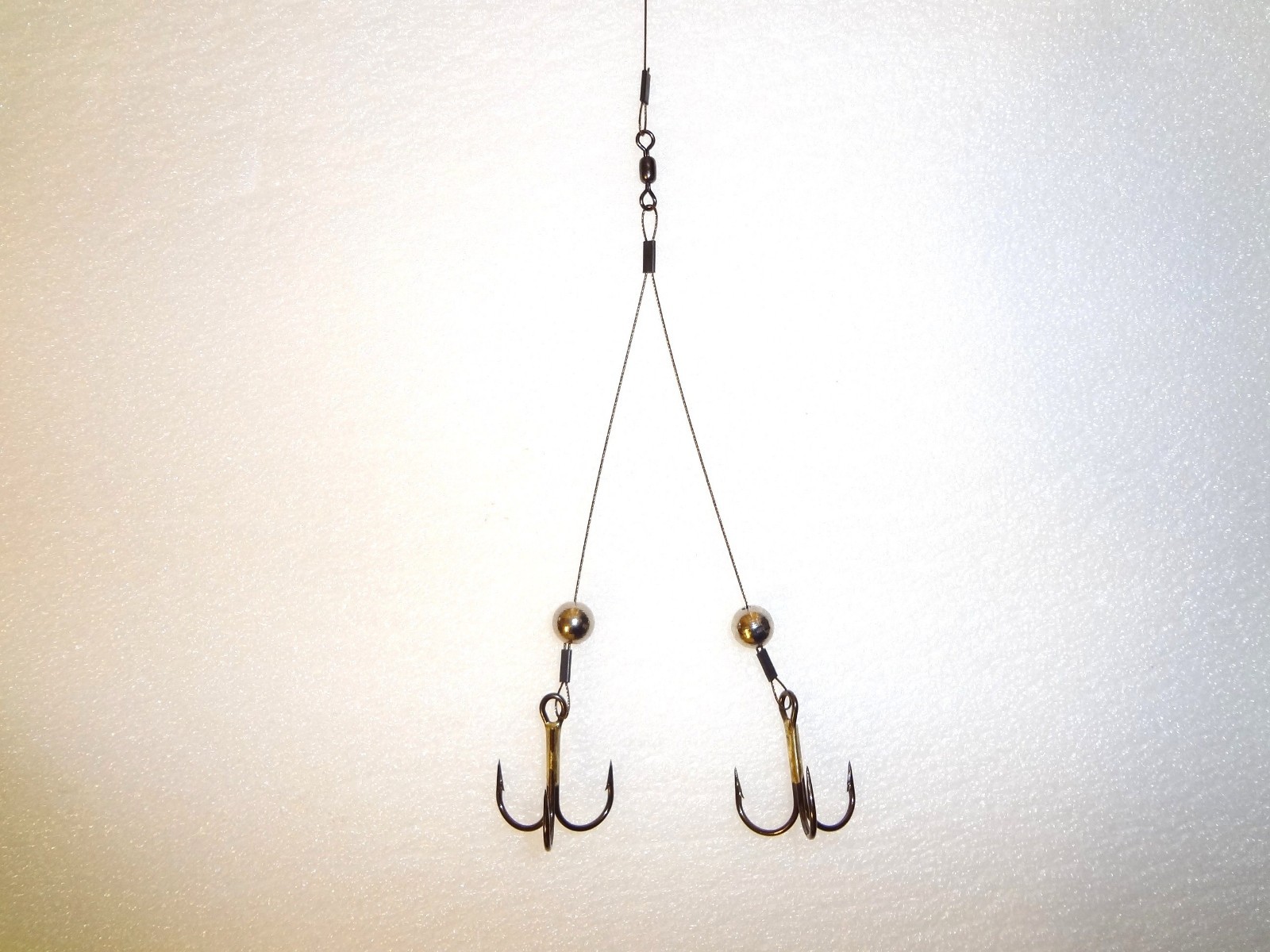 3 - ICE FISHING WEIGHTED QUICK STRIKE / SMELT TIP UP RIGS Beaver Dam ...