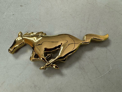 1994 1995 1996 1997 1998 FORD MUSTANG GRILLE GRILLE EMBLEM NEW GOLD ...