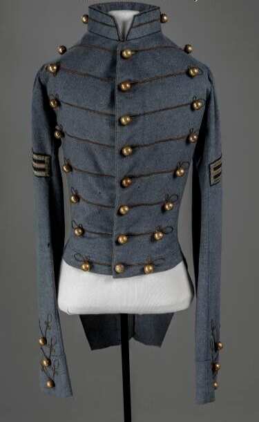 New West Point Dress Wool Dark Gray Tail Coat 1853 Tail Jacket | eBay