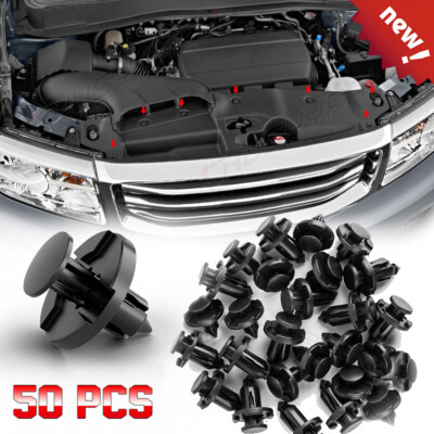 50PCS Bumper Splash Shield Push Clips Retainers for Nissan Altima 2.5L ...