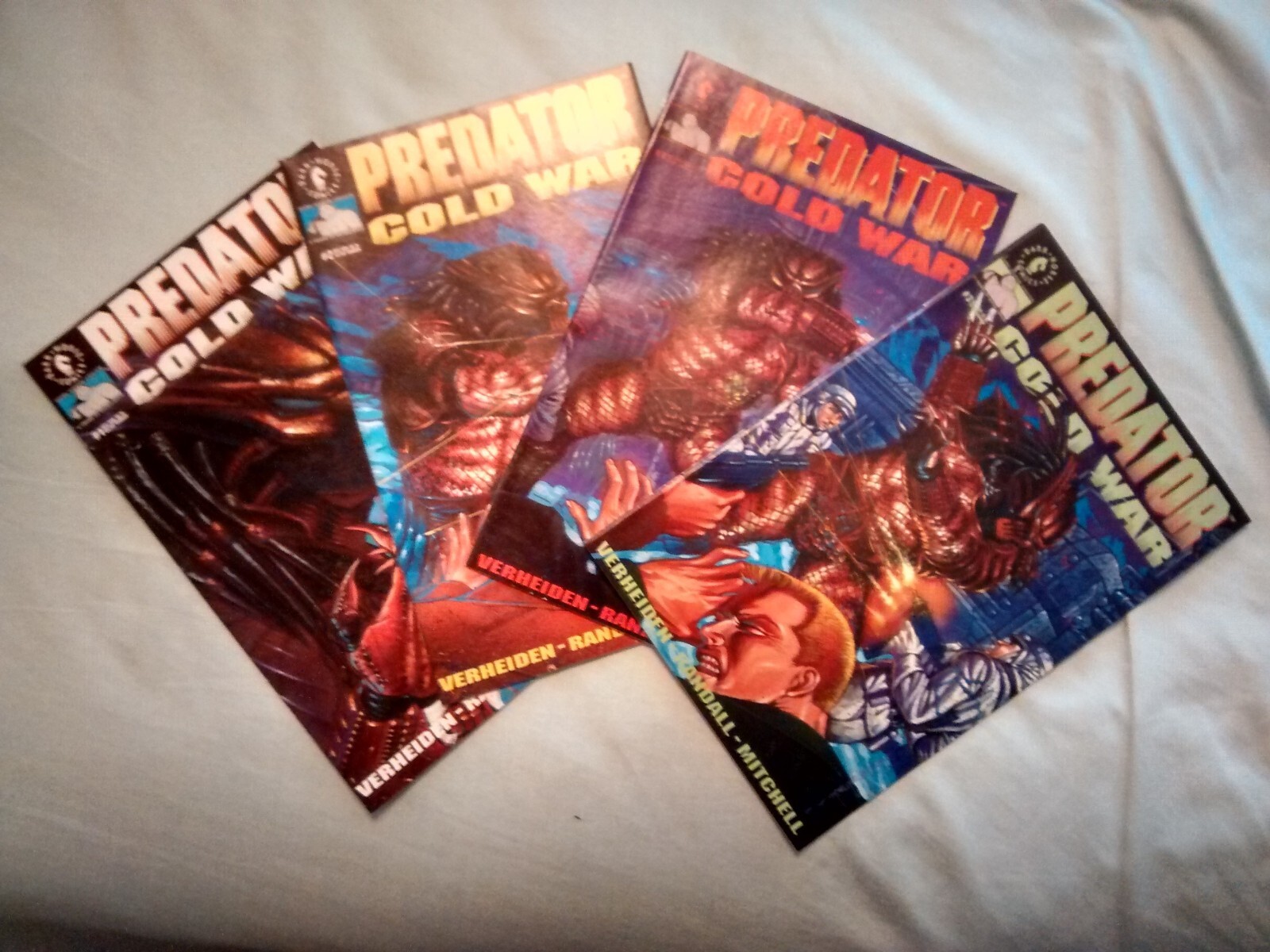 PREDATOR: Cold War #1-4 Lot- Mark Verheiden & Ron Randall, '91 1st ...