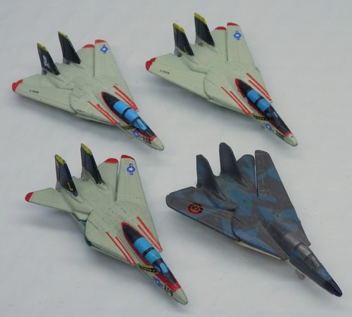 Micro Machines Airplanes x4 - F-14 Fighter Jet | eBay