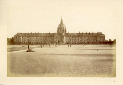 France Paris Les Invalides Vintage Print. Tirage albuminé 13x18 Circa ...