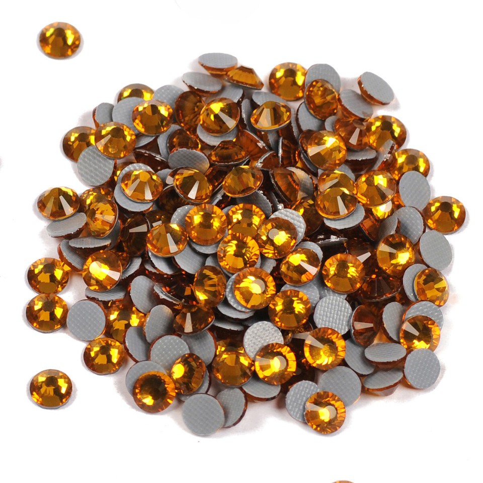Strass Hotfix Crystals Flatback Crafts Glass Stones Hot Fix Rhinestones ...
