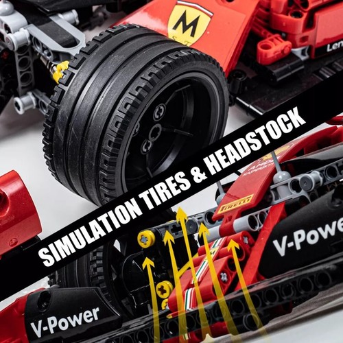 F1 Ferrari Racing SF90 Car Technic Mork Model Toy Technol Formula One ...