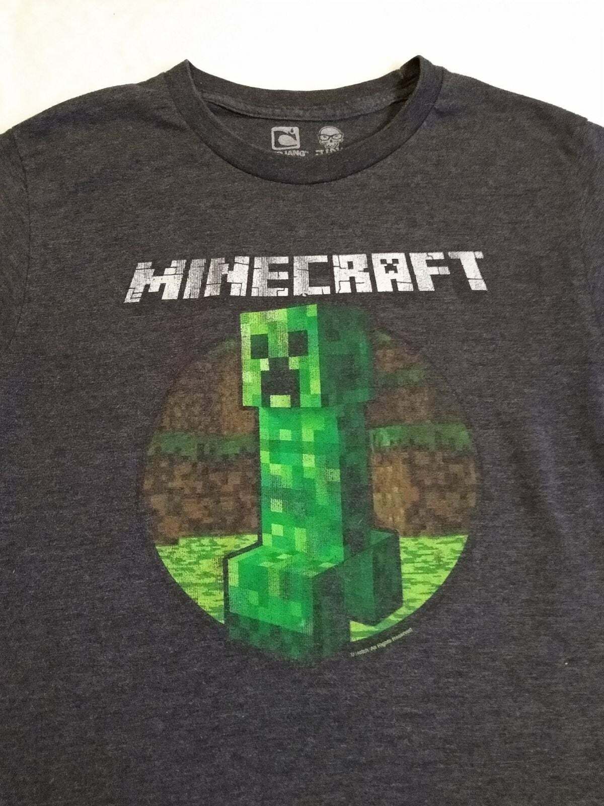 Minecraft Creeper Adult Shirt Mens Size Small Gamer S… - Gem