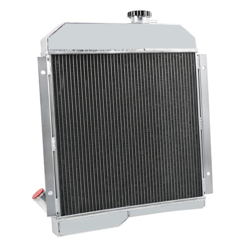 3-Row Aluminum Radiator Fit 1965-1971 Jeep CJ5 Base Buick V6 Engine Hot ...