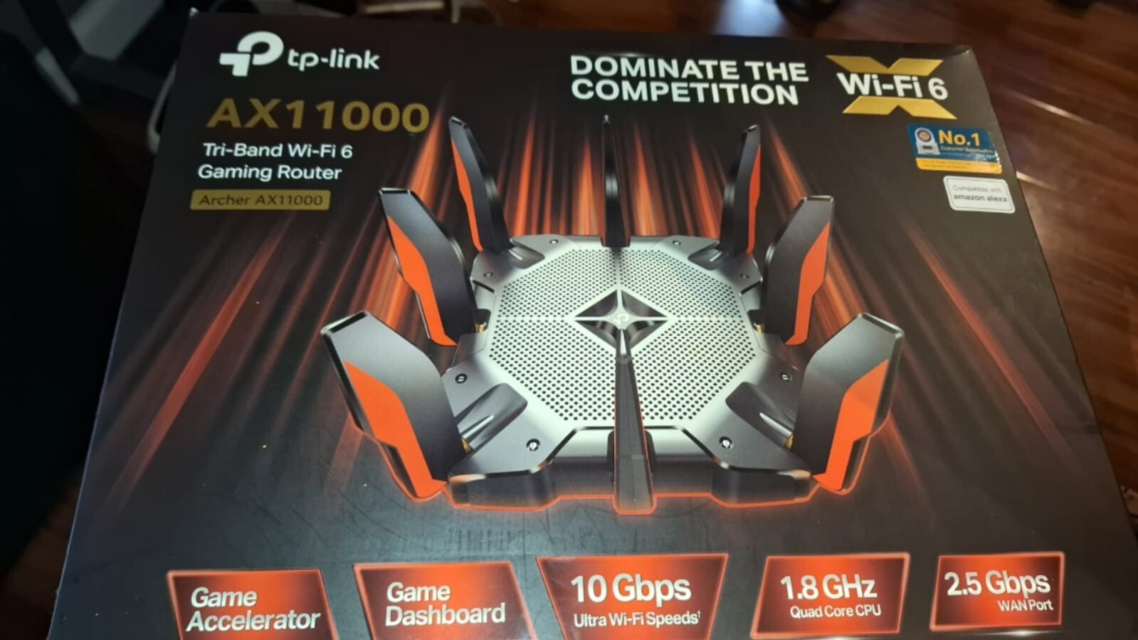 TP-LINK Archer AX11000 Next-Gen Tri-band Gaming Router Alienware Router ...