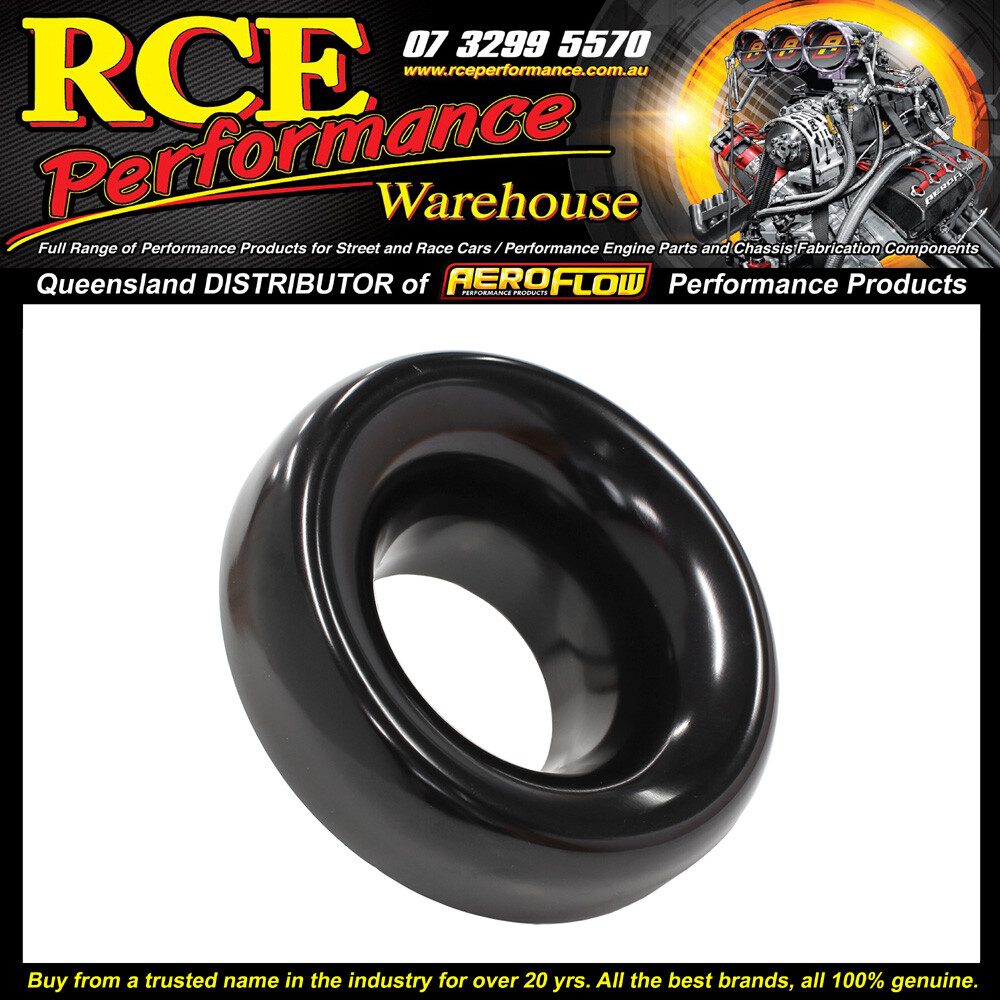 Aeroflow AF64-4070BLK 3" B/mouth Suit Ar60 Turbo Or Int Pipe 6" Od Blk ...