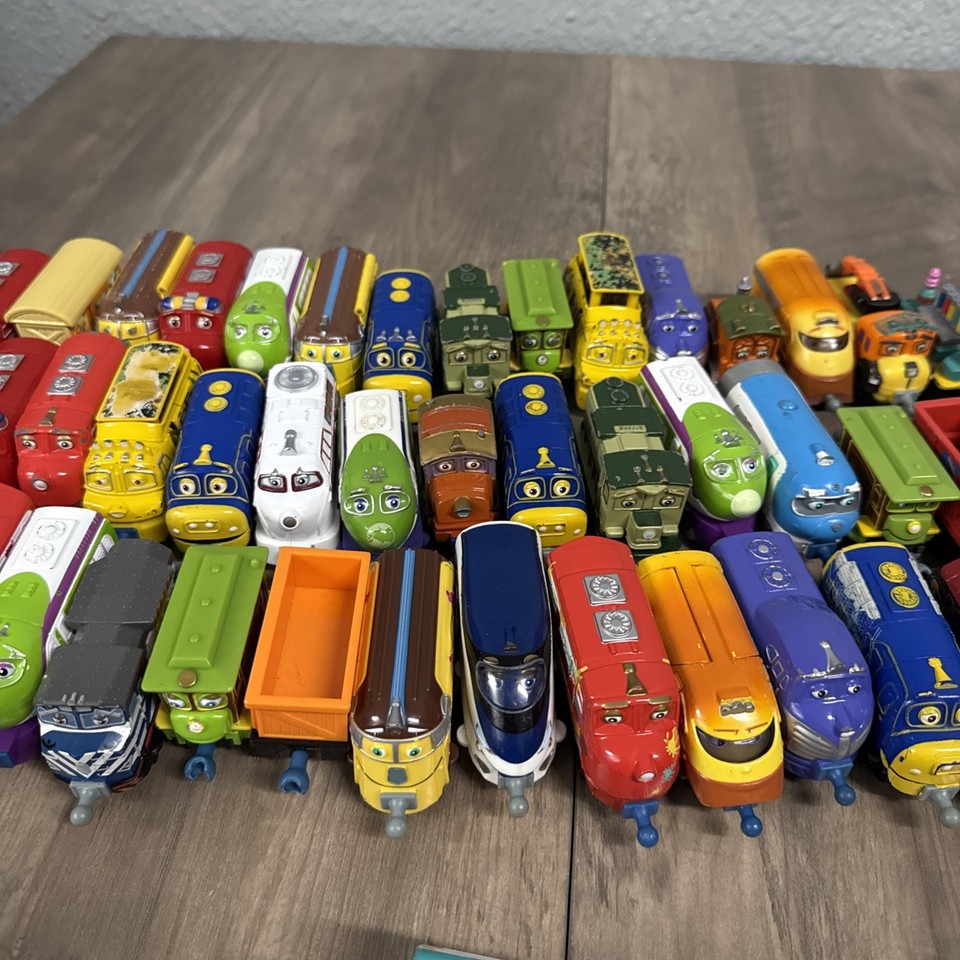 Chuggington Train Lot Of 64 Die Cast Train Toys Various Engines ...