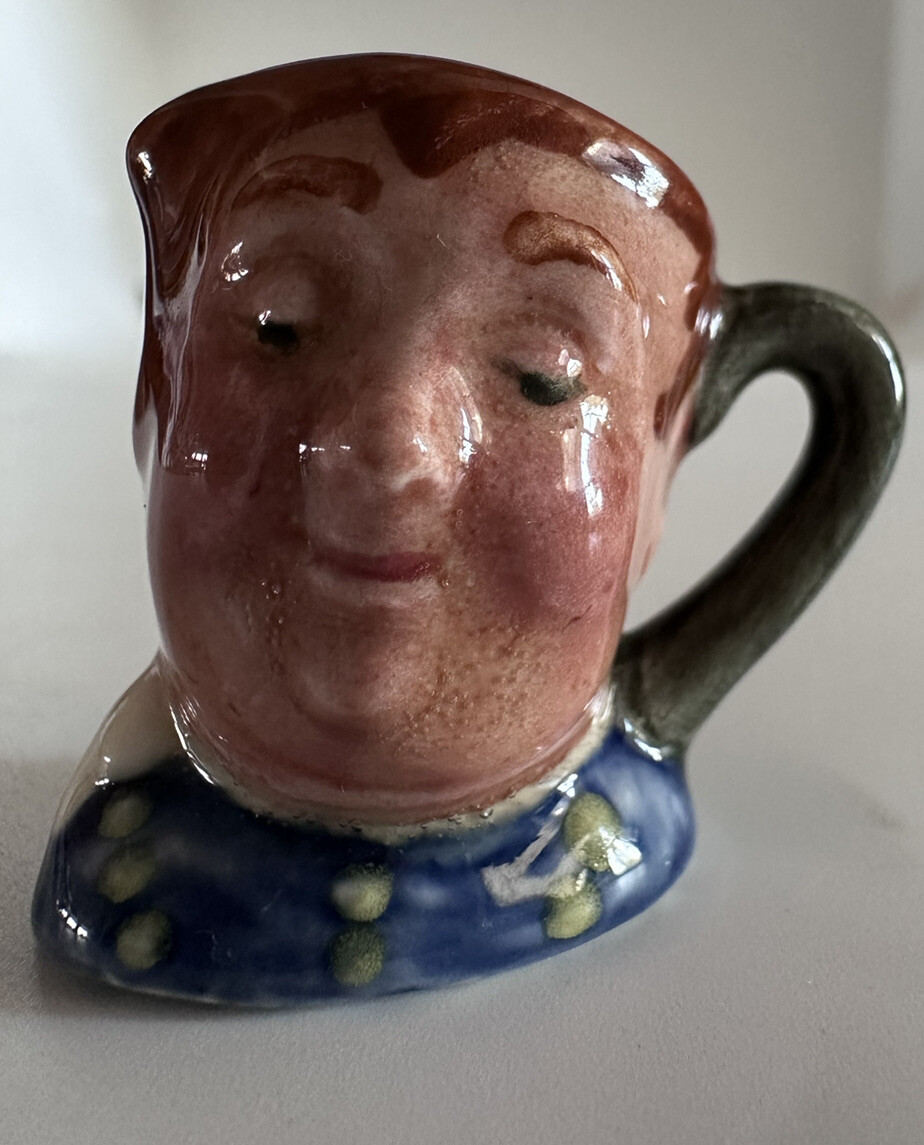 Vintage Royal Doulton Toby Face Mug Miniature Fat Boy 1.5” England | eBay
