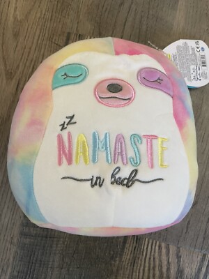 Namaste ~ Sloth ~ 10” inch Nameste Squad Squishmallow HTF | eBay