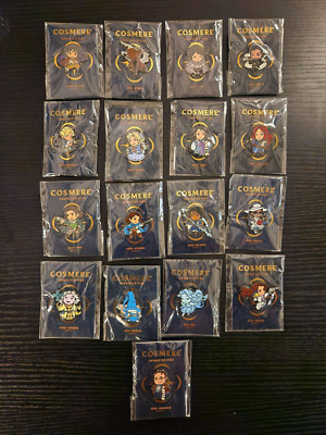 COSMERE CHARACTER PINS: SERIES 1 - Dragonsteel - Brandon Sanderson | eBay