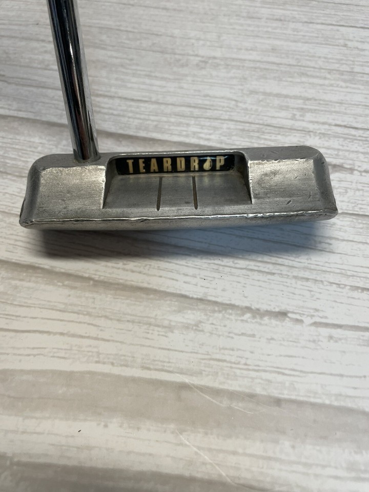 Tear Drop Roll Face RH Blade Style Putter- Steel Shaft-35"-Excellent | eBay