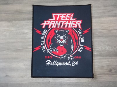 Steel Panther Patch Backpatch Back Patch Poison Alice Cooper 66 | eBay.de