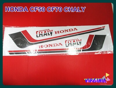 Fit Honda Chaly CF50 CF70 Black * Red Sticker | eBay