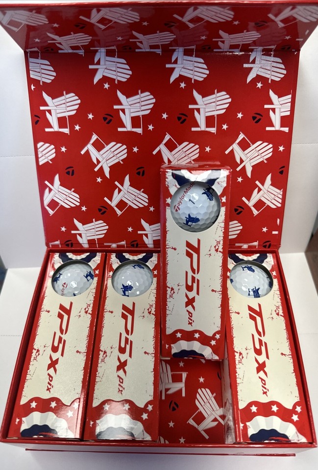 TaylorMade TP5x Pix US Open North Carolina Limited Edition Golf Balls One Dozen | eBay