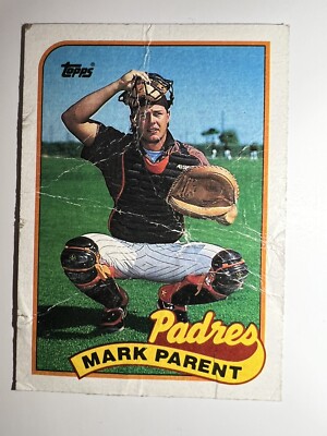 1989 Topps Tiffany Baseball Mark Parent #617 San Diego Padres | eBay