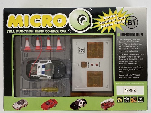 MICRO Q 54MM REMOTE CONTROL CAR IN ORIGINAL BOX | eBay