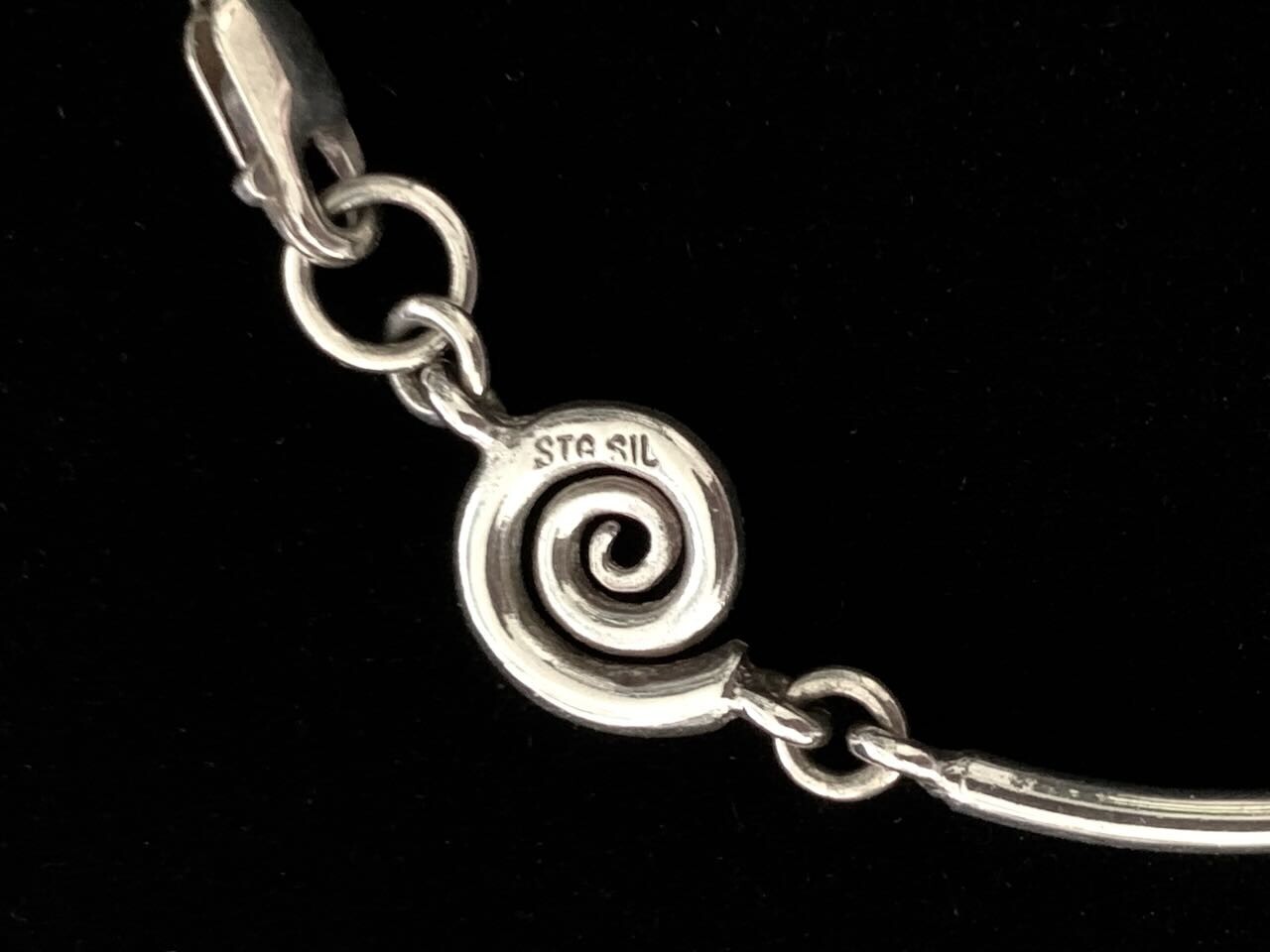 Sterling Silver 'Koru' Design Bracelet *new* | eBay