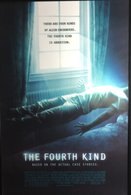 The Fourth Kind Original Double Sided 27'x40" Theater Release Poster | eBay