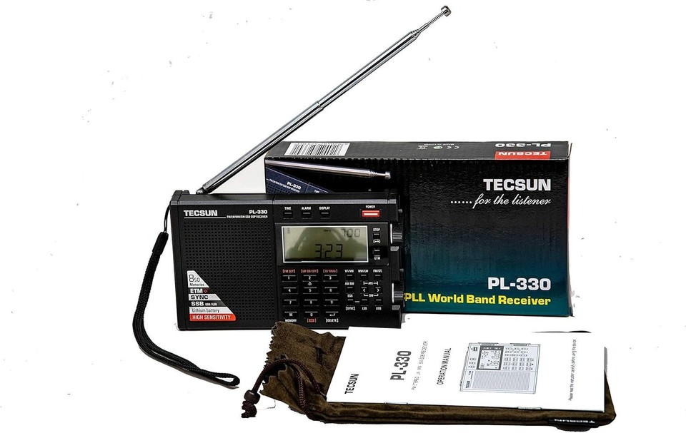 New Tecsun PL-330 Radio with SSB DSP Portable + XHDATA AN-80 Antenna | eBay