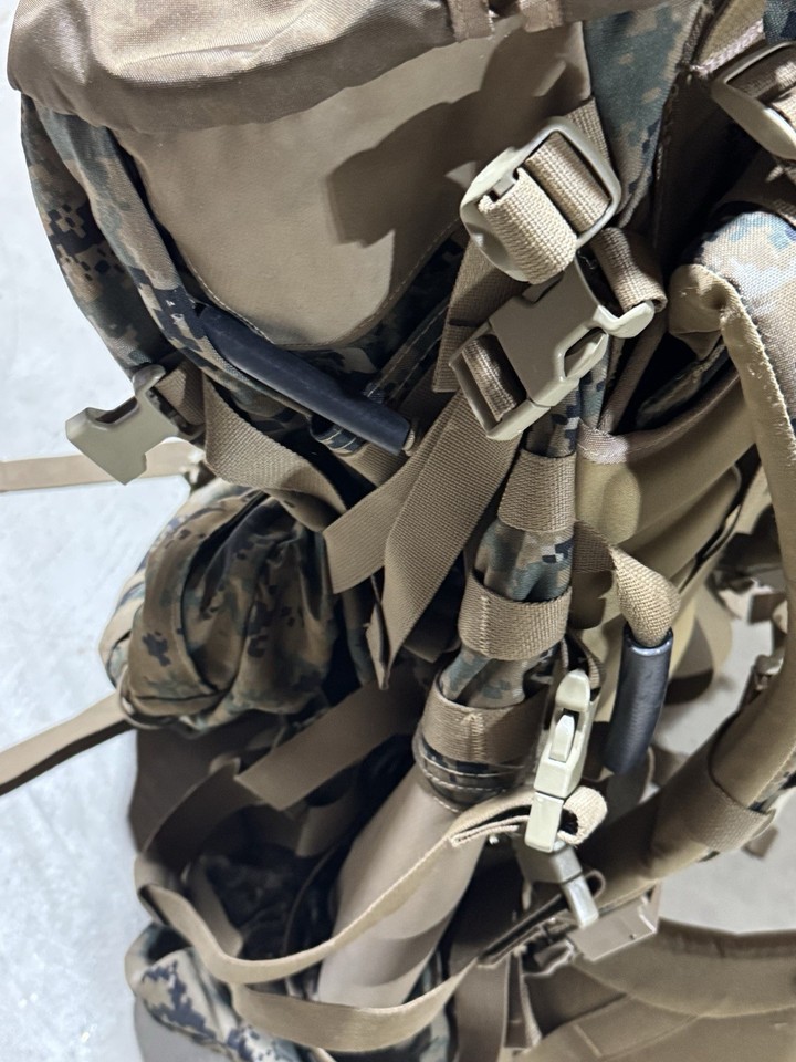 Complete USMC ILBE Rucksack Pack System - MARPAT Woodland - Flawless | eBay