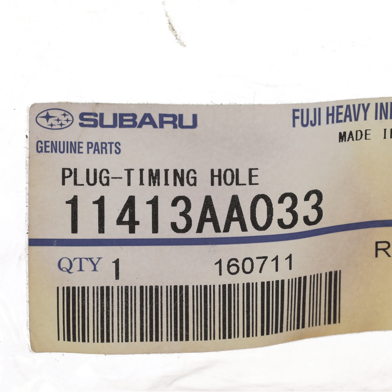 1990+ Subaru Access Timing Hole Cover Impreza Forester Legacy NEW OEM ...