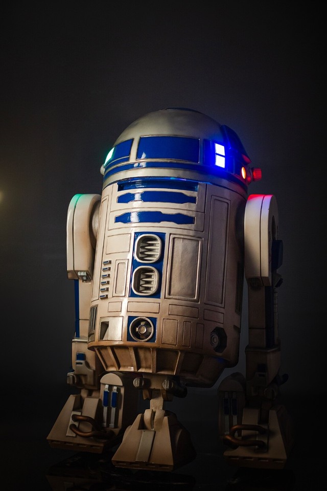 Factory New R2-D2 –Remote Controlled Life Size Collectible Star Wars ...