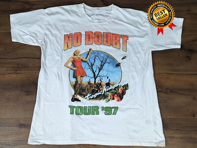 Vintage No Doubt Tour '97 Tragic Kingdom Cotton White All Size Unisex ...