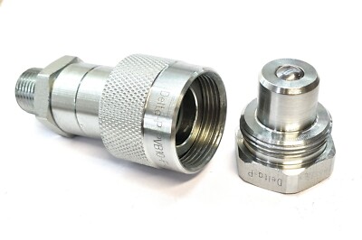 Enerpac Type C604 & Cr400 - Hydraulic Jack Coupler 3/8 NPT - 720 Bar ...